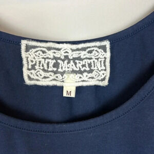 Pink Martini | Tops | Pink Martini Navy Tank | Poshmark